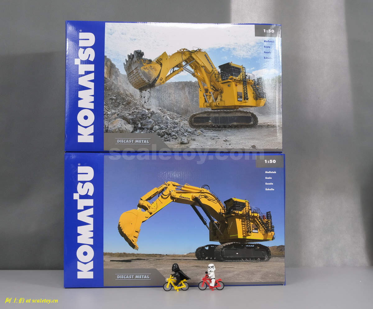 比例模型玩具天地 » [NZG] KOMATSU PC4000 mining excavator – backhoe 小松PC4000矿用挖掘机 反铲