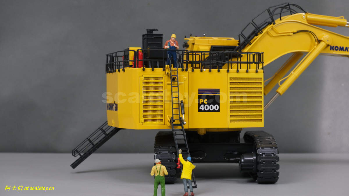 比例模型玩具天地 » [NZG] KOMATSU PC4000 mining excavator – backhoe 小松PC4000矿用挖掘机 反铲