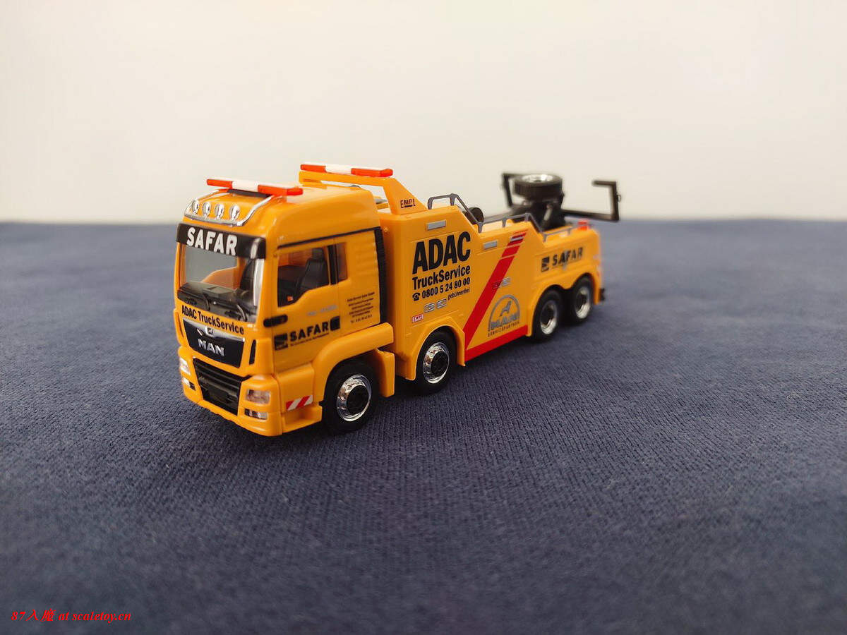 比例模型玩具天地 » [HERPA] 1:87 MAN TGS LX EURO 6 “EMPL” ADAC 拯救车