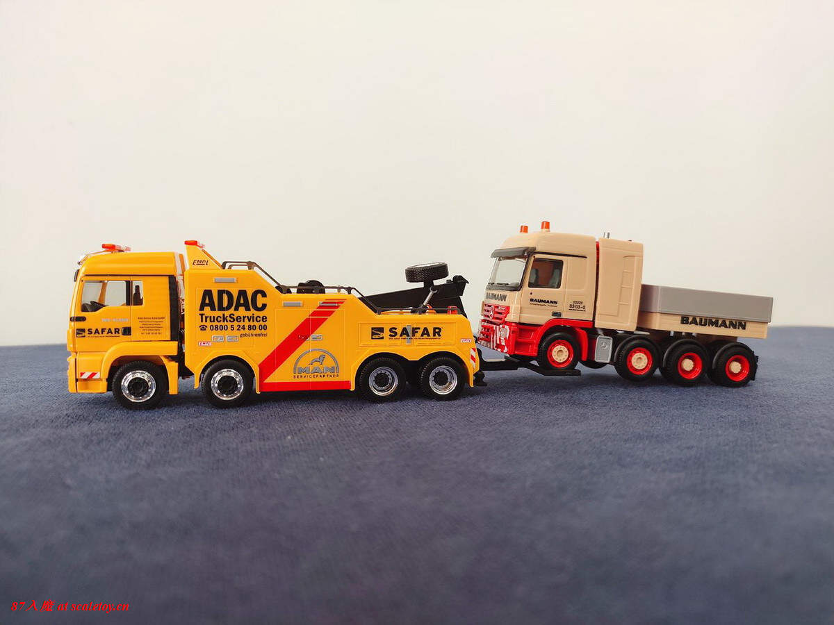 比例模型玩具天地 » [HERPA] 1:87 MAN TGS LX EURO 6 “EMPL” ADAC 拯救车