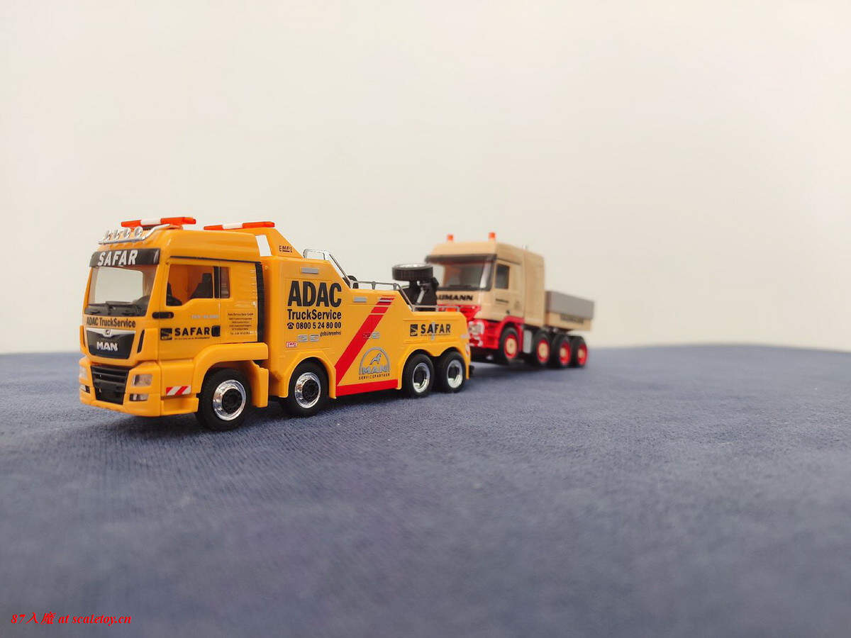 比例模型玩具天地 » [HERPA] 1:87 MAN TGS LX EURO 6 “EMPL” ADAC 拯救车