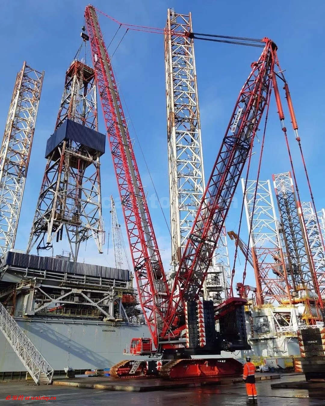 比例模型玩具天地 » [IMC]1:50 MAMMOET DEMAG CC 2800-1 德马格600T履带式起重机 荷兰猛犸象涂装（2023 ...