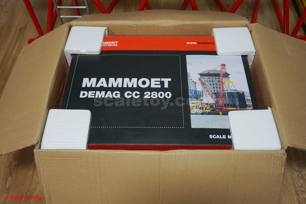 比例模型玩具天地 » [IMC]1:50 MAMMOET DEMAG CC 2800-1 德马格600T履带式起重机 荷兰猛犸象涂装（2023 ...
