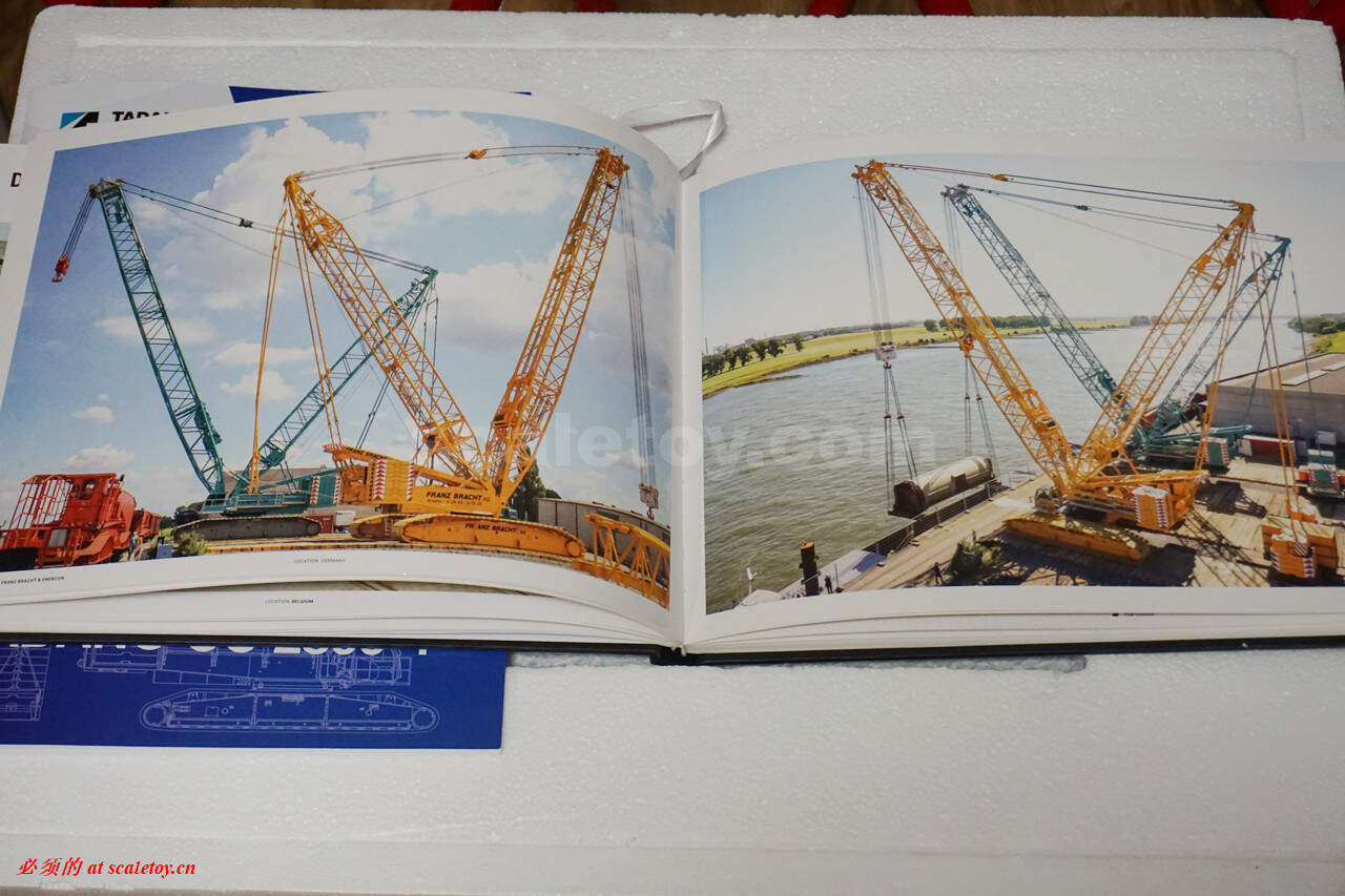 比例模型玩具天地 » [IMC]1:50 MAMMOET DEMAG CC 2800-1 德马格600T履带式起重机 荷兰猛犸象涂装（2023 ...