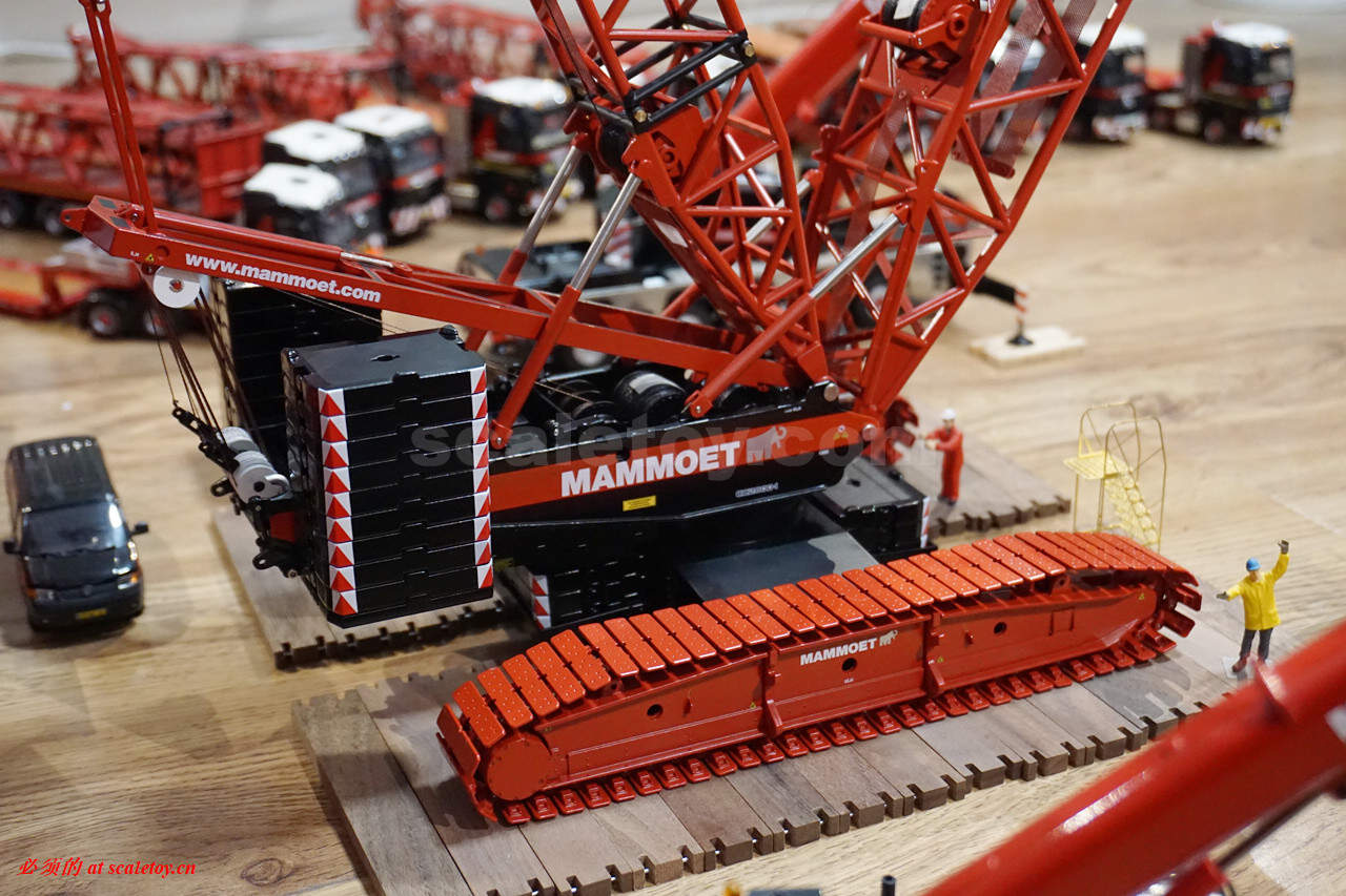 比例模型玩具天地 » [IMC]1:50 MAMMOET DEMAG CC 2800-1 德马格600T履带式起重机 荷兰猛犸象涂装（2023 ...