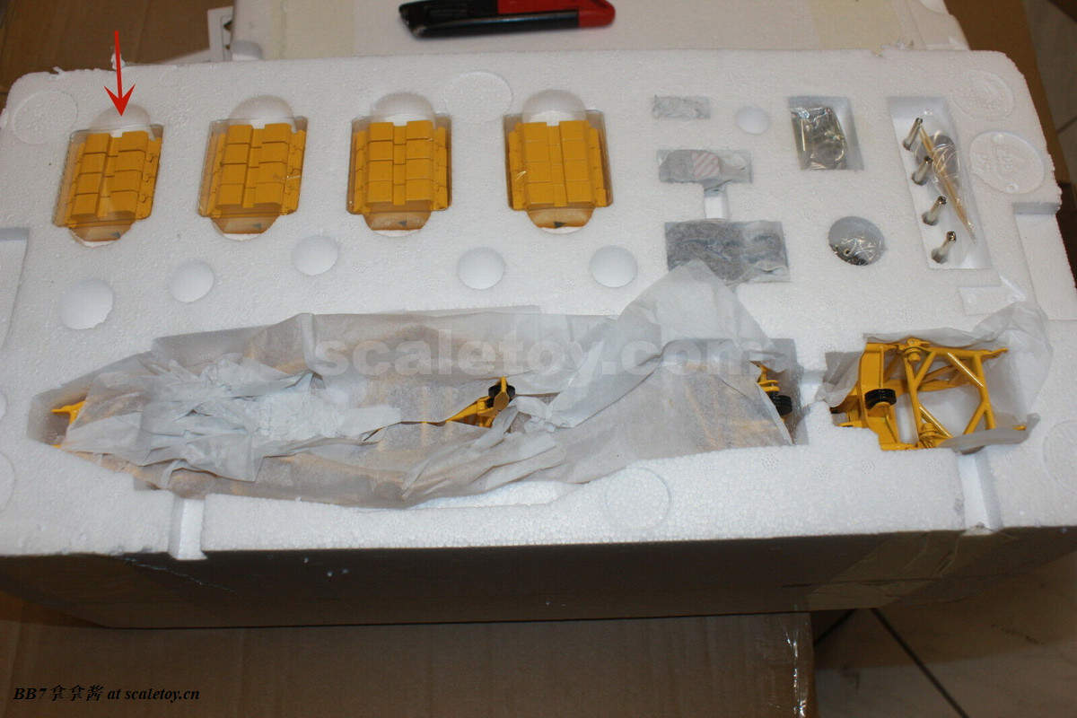 比例模型玩具天地 » [NZG] 1/50 LIEBHERR LTM11200 Transbiaga 详评and感想随笔