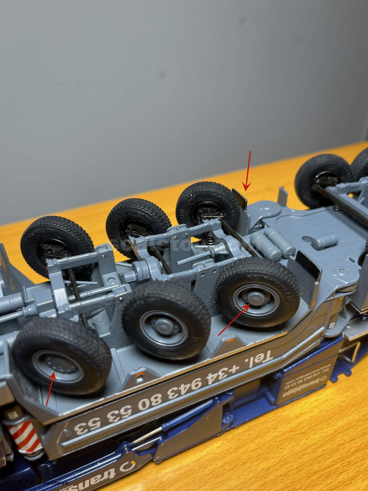 比例模型玩具天地 » [NZG] 1/50 LIEBHERR LTM11200 Transbiaga 详评and感想随笔