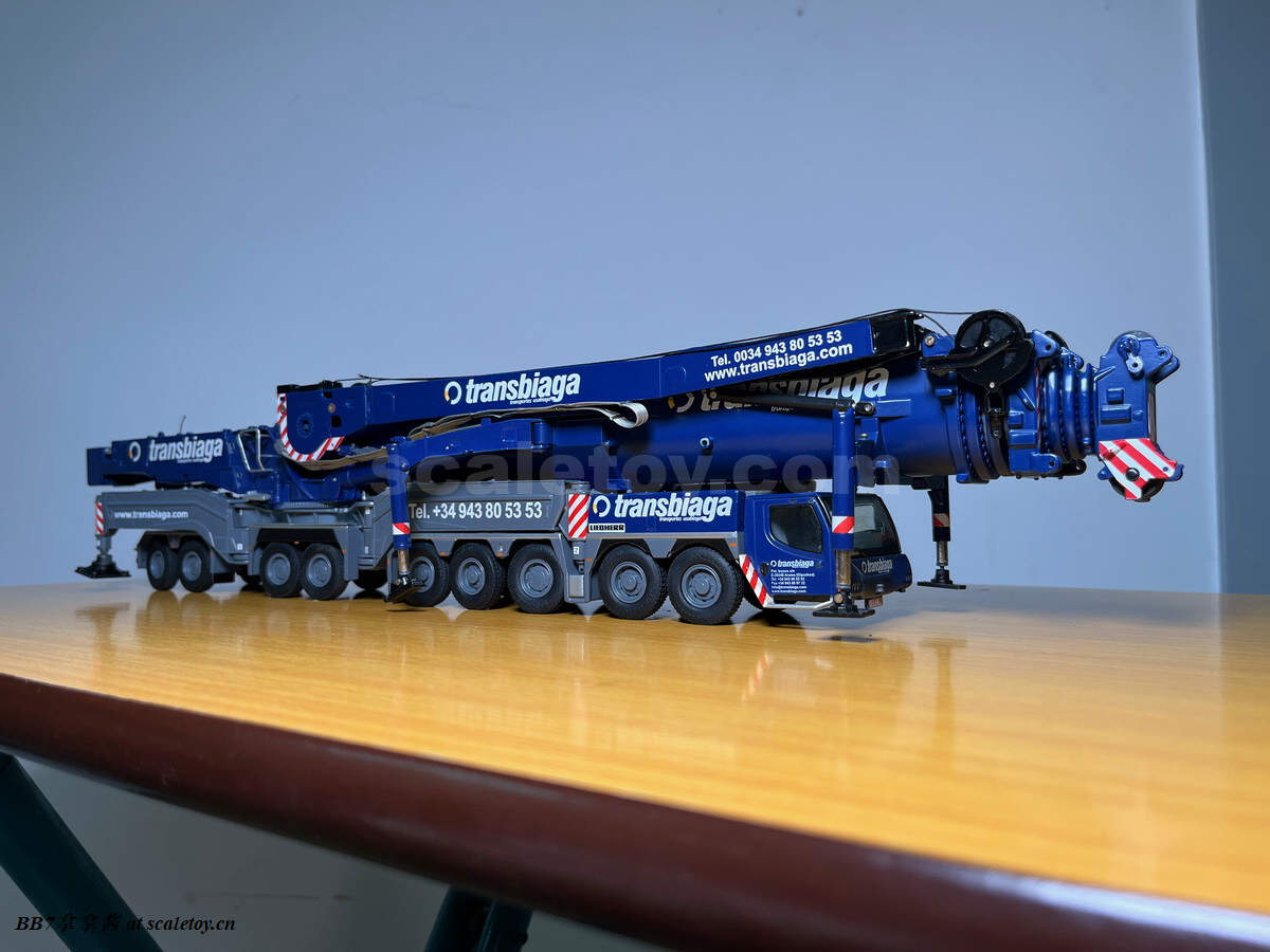 比例模型玩具天地 » [NZG] 1/50 LIEBHERR LTM11200 Transbiaga 把玩小剧场