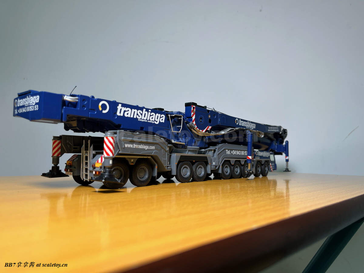 比例模型玩具天地 » [NZG] 1/50 LIEBHERR LTM11200 Transbiaga 把玩小剧场